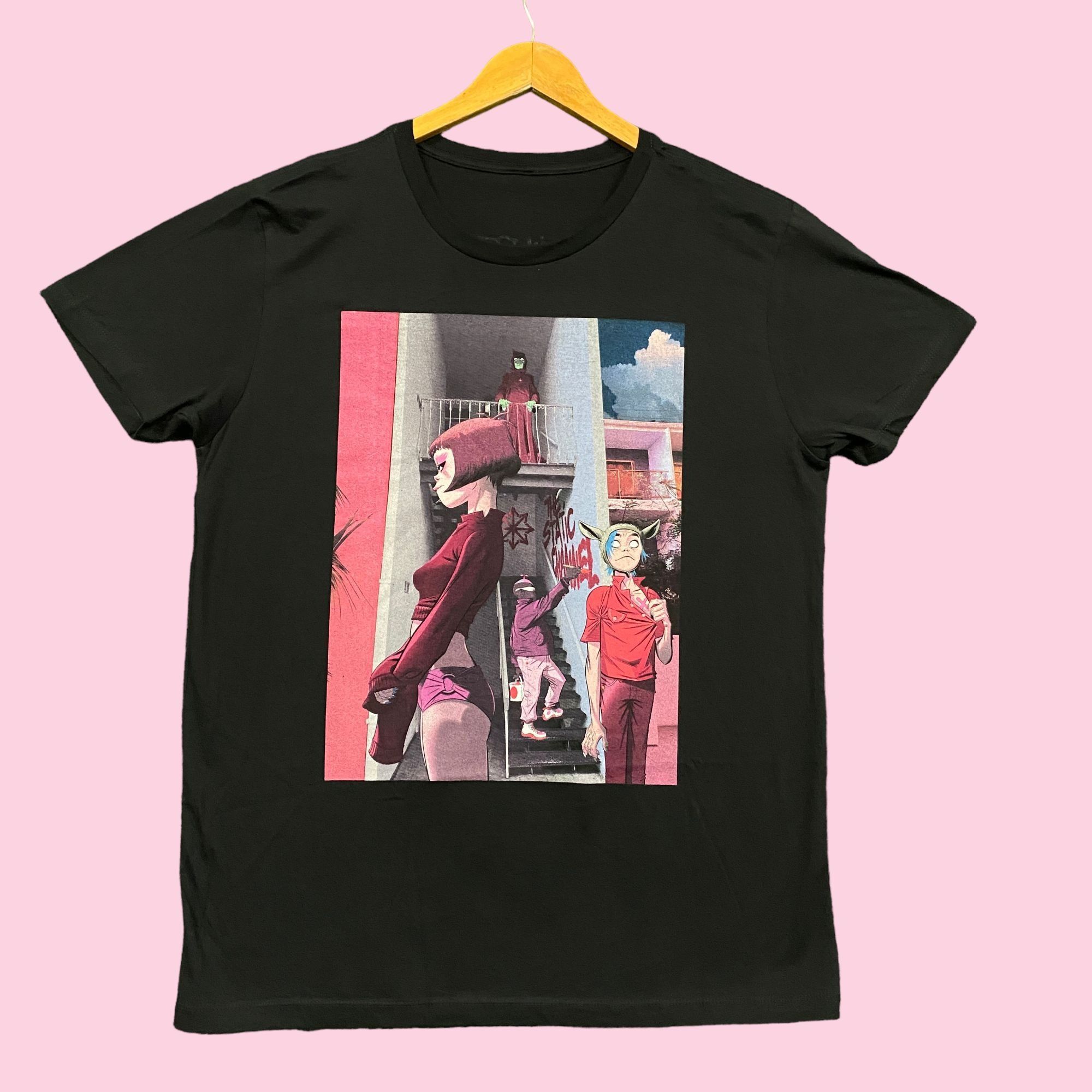 Rock Band Gorillaz The Static Channel Rock Band Tee L | Grailed