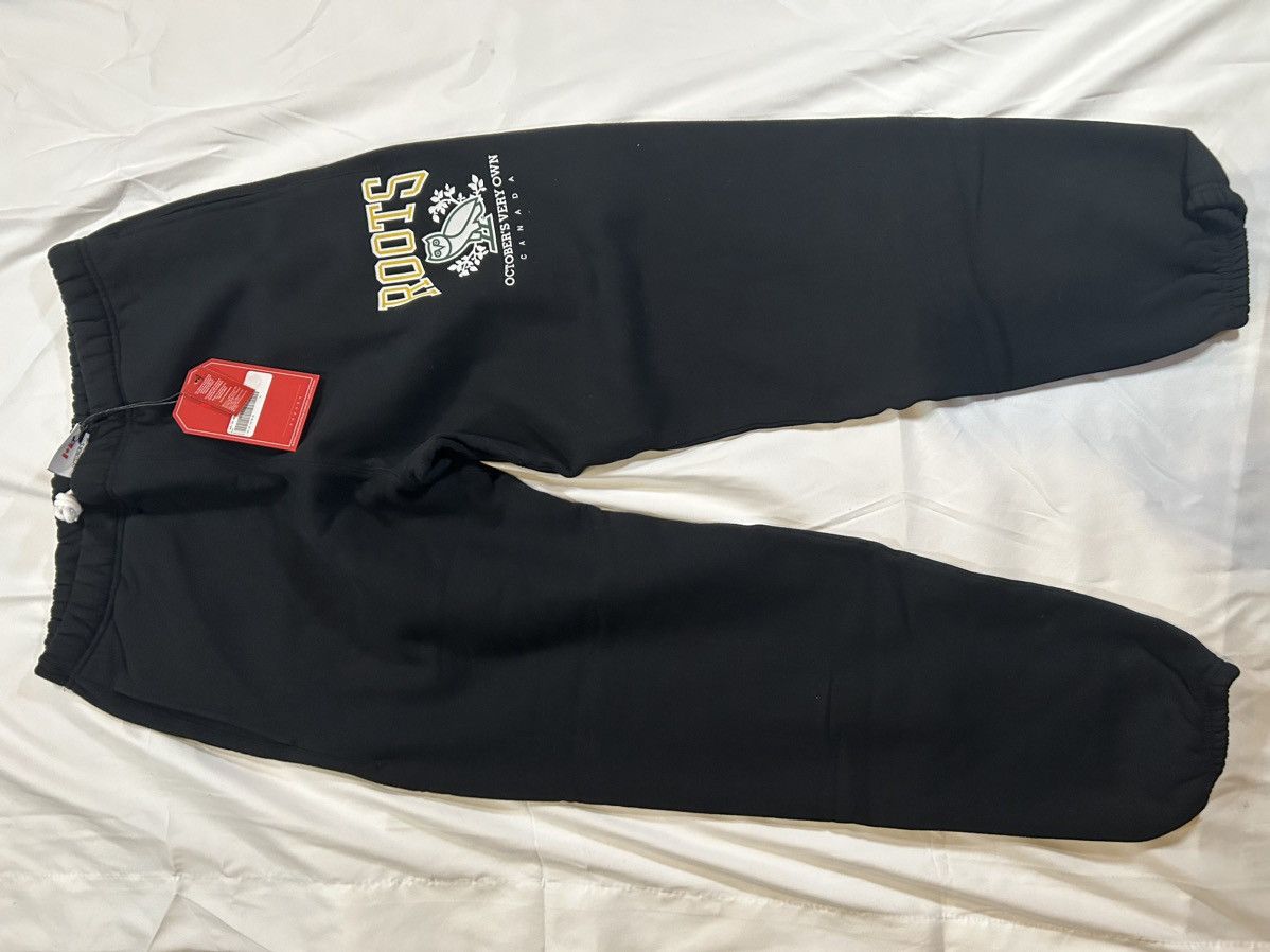 Octobers Very Own × Roots Ovo x Roots black pants | Grailed