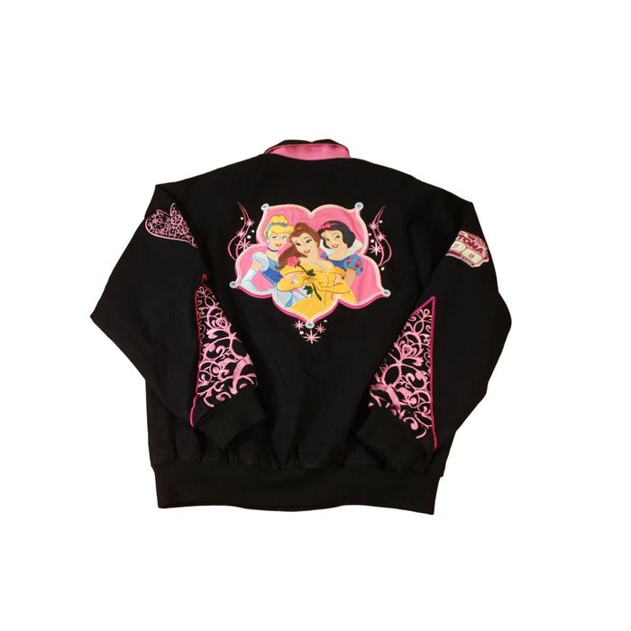 Jh Design Vintage JH Design Disney Princess Nascar Racing Jacket Black ...
