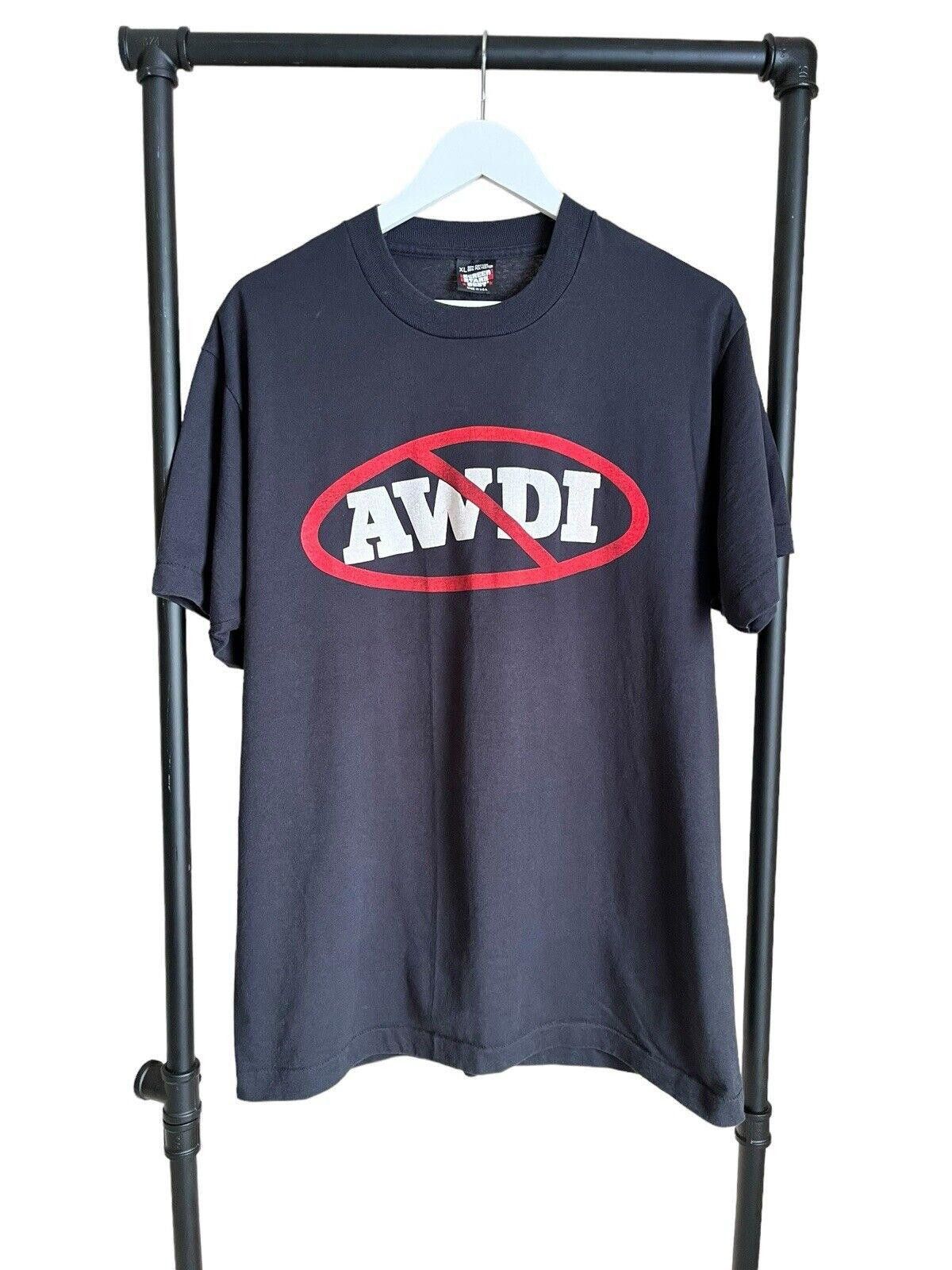 Screen Stars × Vintage 90s Screen Stars AWDI T-shirt XL Audi Single ...
