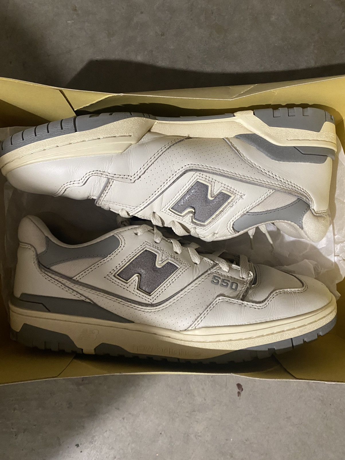 New Balance New Balance ALD Aime Leon Dore 550 Grey | Grailed