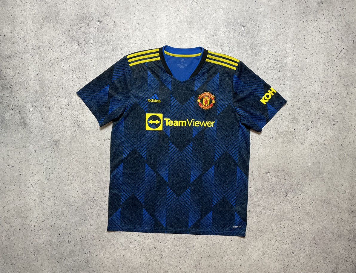 Adidas Adidas FC Manchester United Football Jersey 2021/2022 Y2K | Grailed