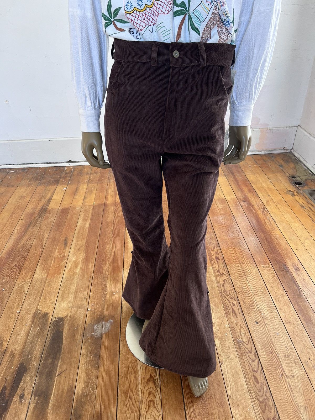 Other Mens Concho Corduroy Bell bottom Pants 33” | Grailed
