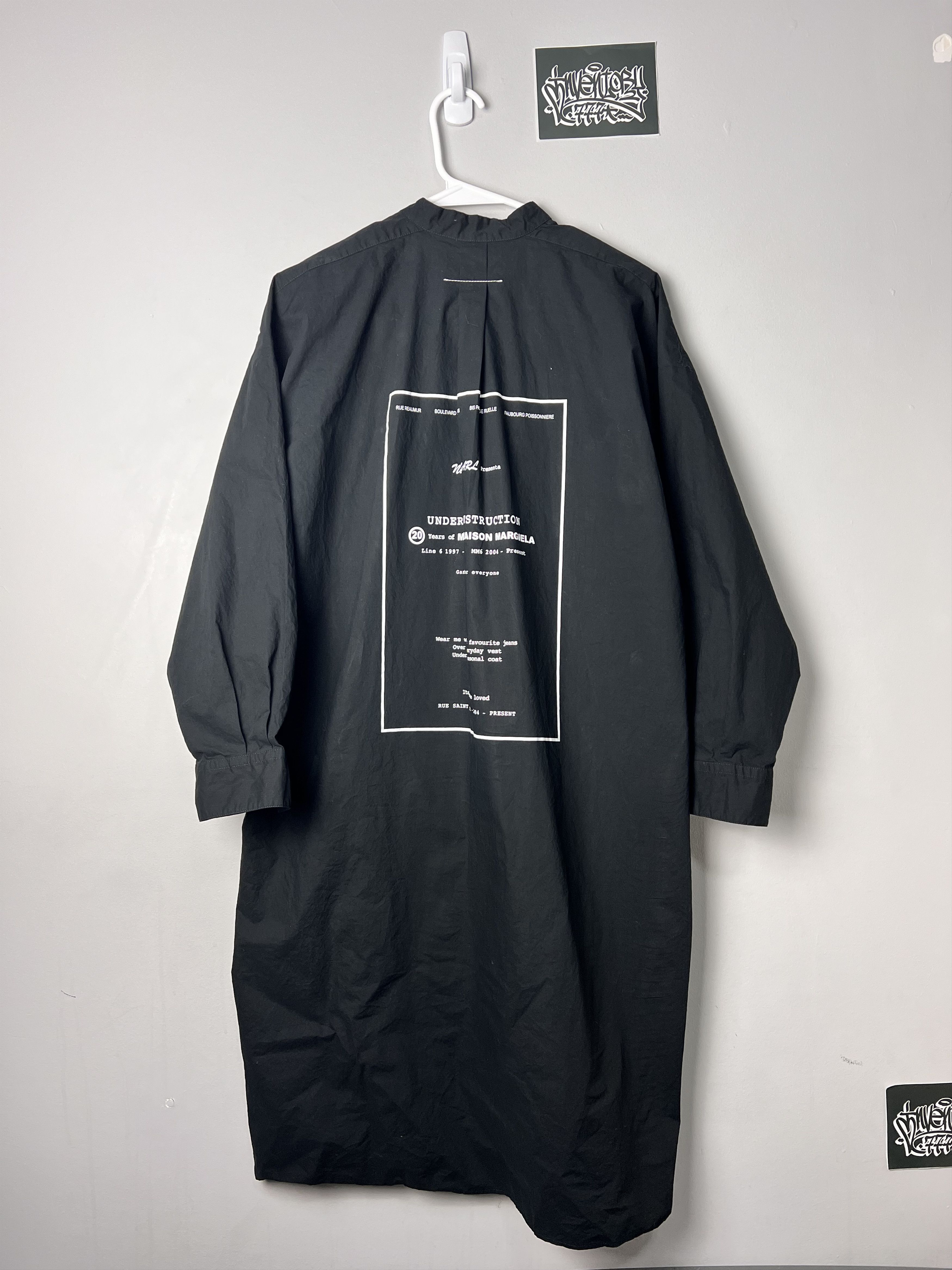 Maison Margiela Maison Margiela - Under Construction - Longline Shirt ...