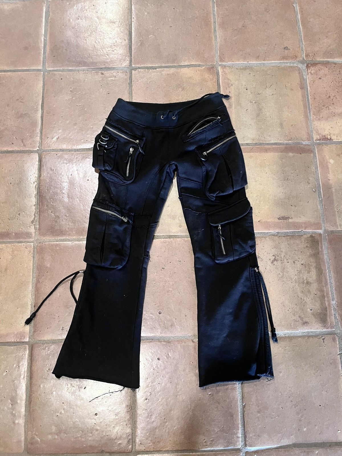14th Addiction 14th addiction flared sweat pants | Grailed