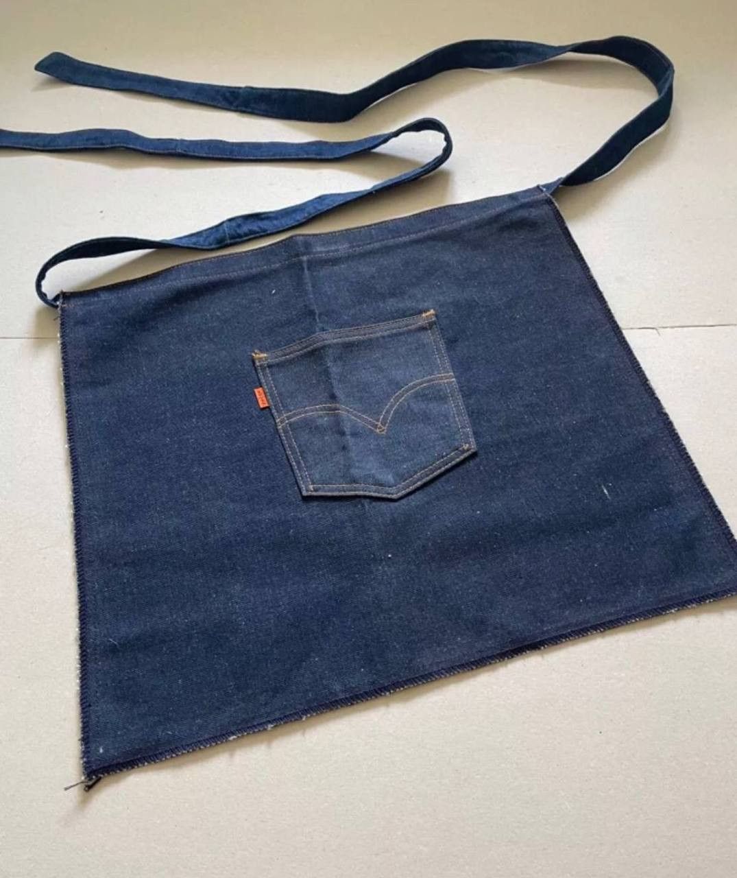 Levi's × Vintage Vintage Levi's Chief's Apron Denim Orange Tab Rare ...