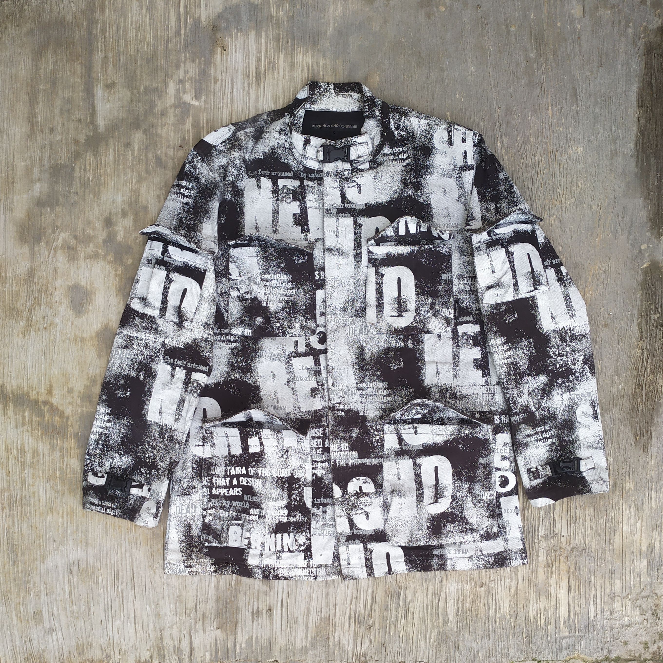 Seditionaries Bernings Sho Full Print Multipocket Jacket | Grailed