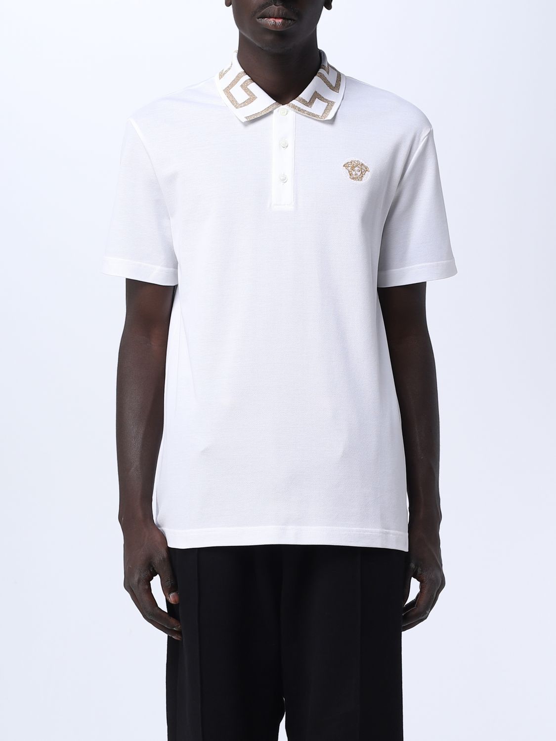 Versace Versace Polo Shirt Men White | Grailed