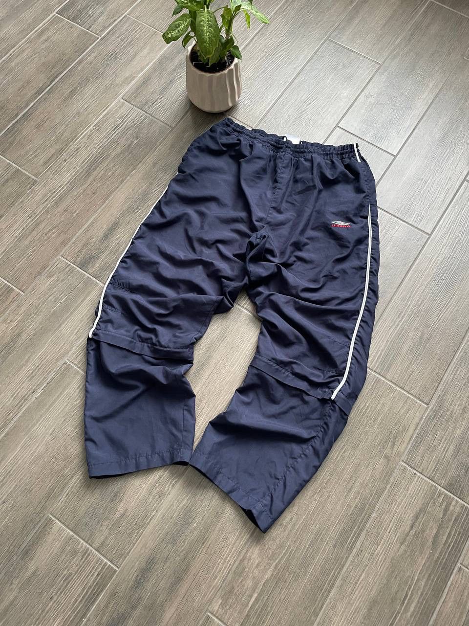 Streetwear × Umbro × Vintage Umbro drill navy transformer y2k ...