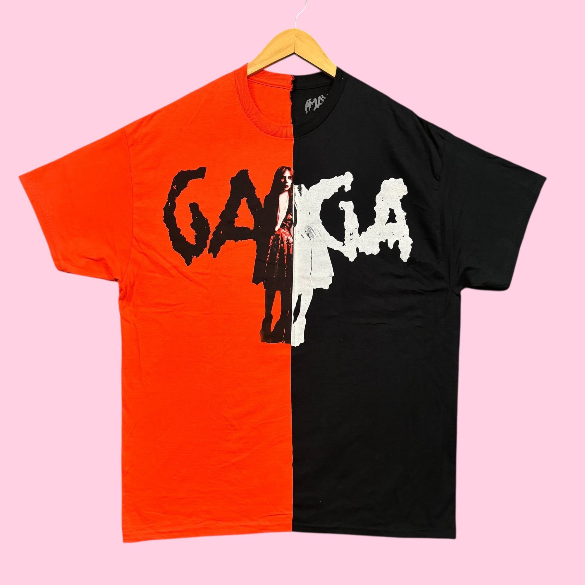 Other Lady Gaga Mayhem Album Synth-Pop Split Tee XL | Grailed