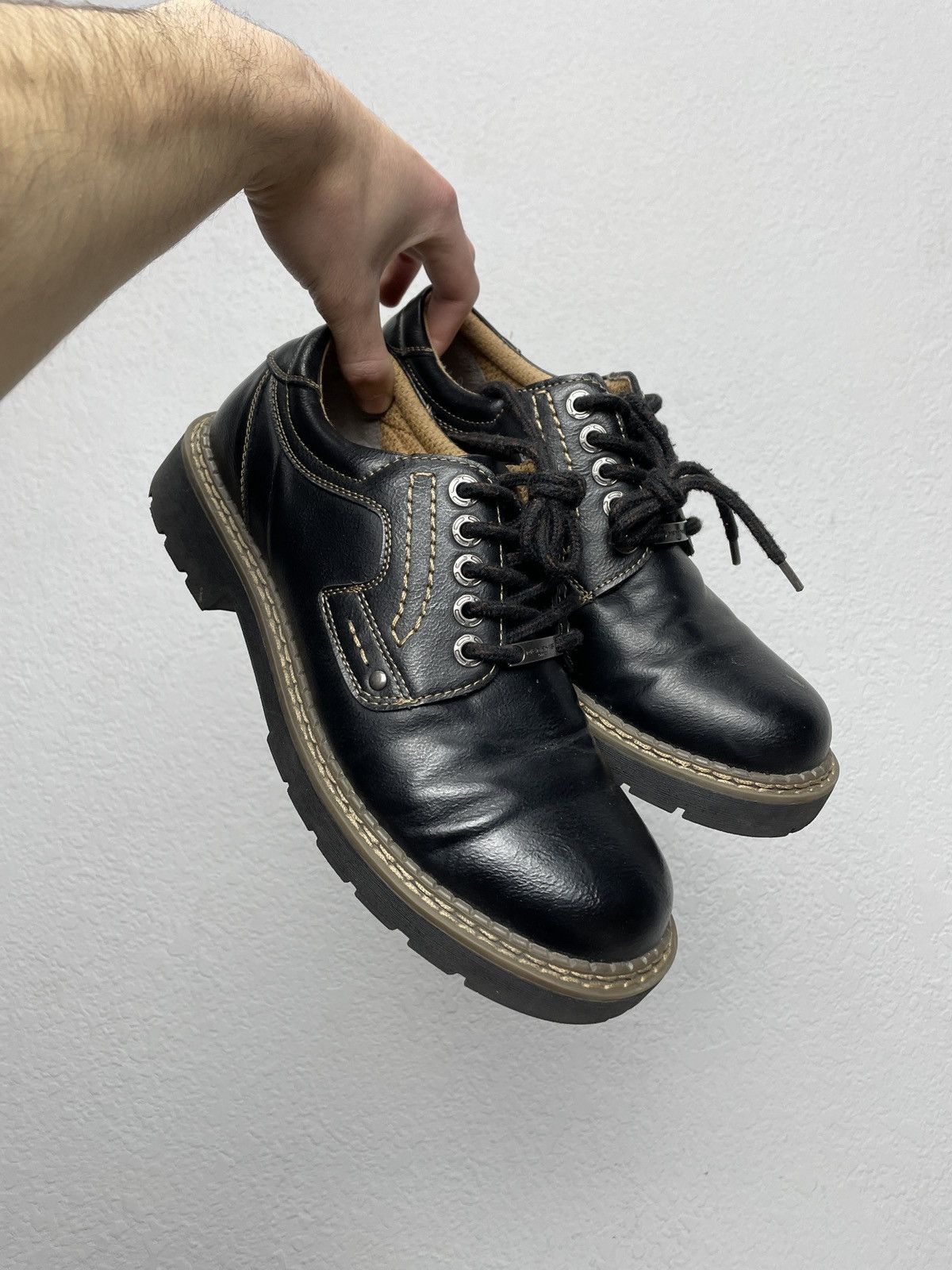 If Six Was Nine Vintage AS 98 Guidi Style High Leather Biker Boots ...