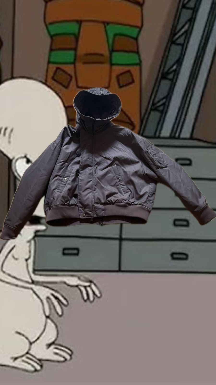 Y/Project Y/Project Split Bomber | Grailed