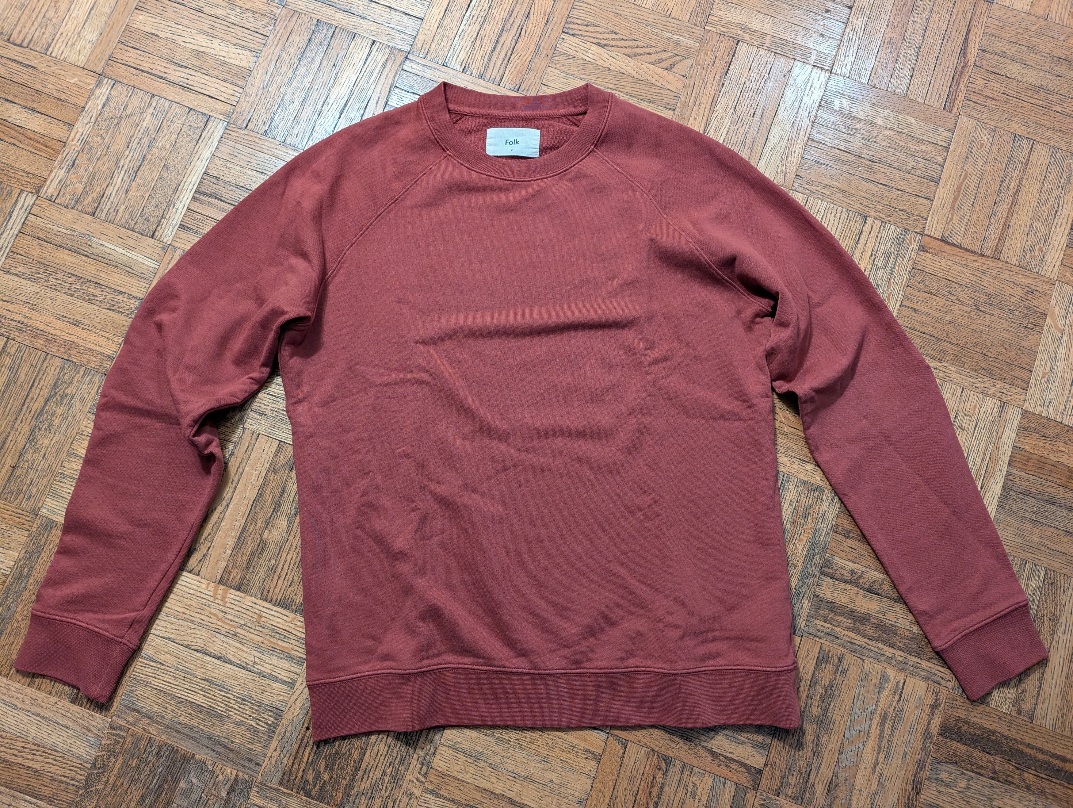 Folk "Rivet Sweat" crewneck | Grailed