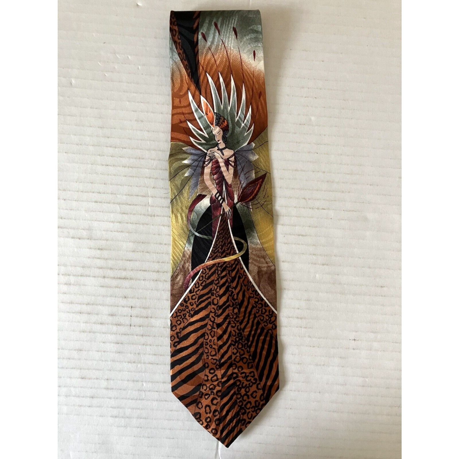 Vintage Paul Rodon Couture Men's Necktie Tie Silk Satin Woman Elegant ...
