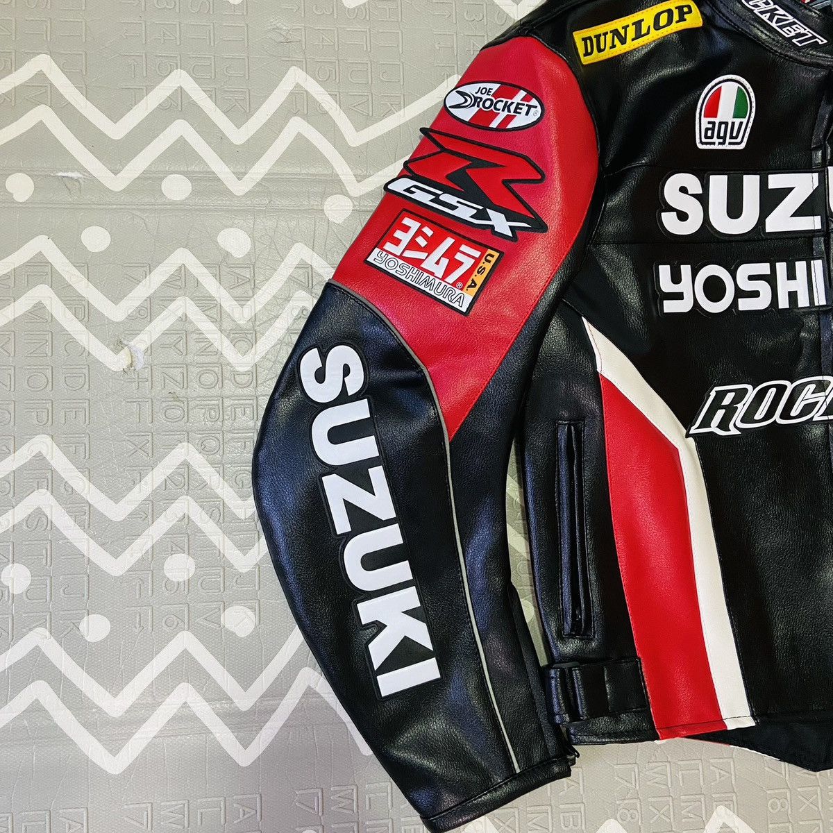 Vintage Joe Rocket SUZUKI Moto Racing Motorcycle Leather Jacket | Grailed