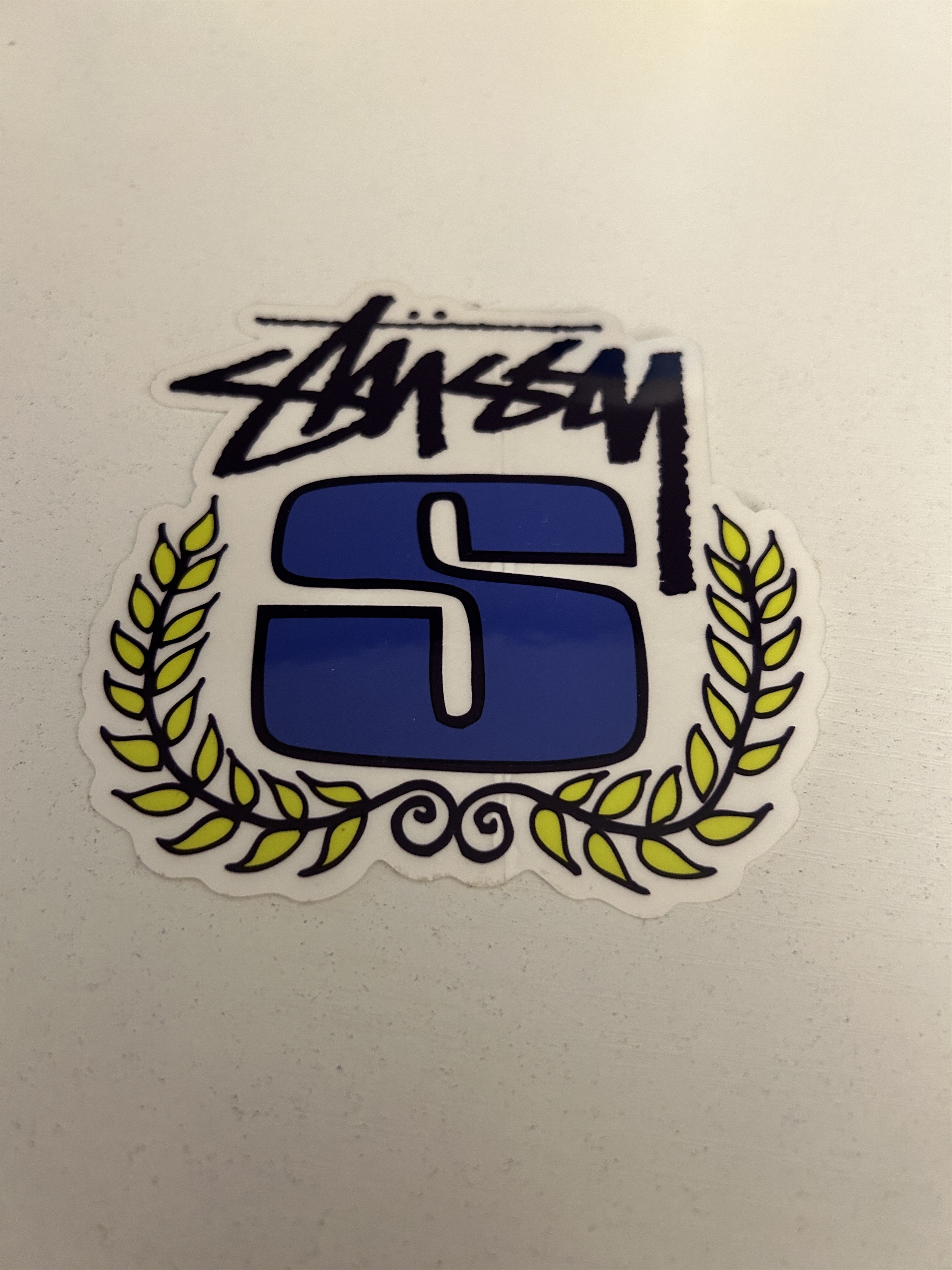 Stussy 2022 Stussy BIG S & BRASS EMBLEM LOGO Sticker | Grailed