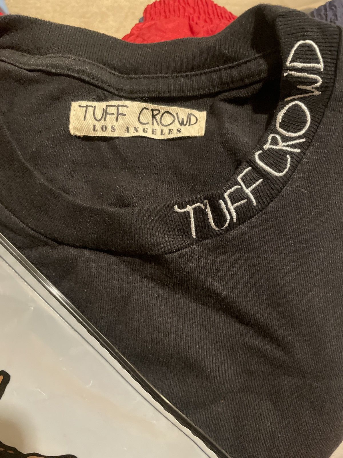 Streetwear Tuff Crowd Solid Black Tee Brandon Jennings | Grailed