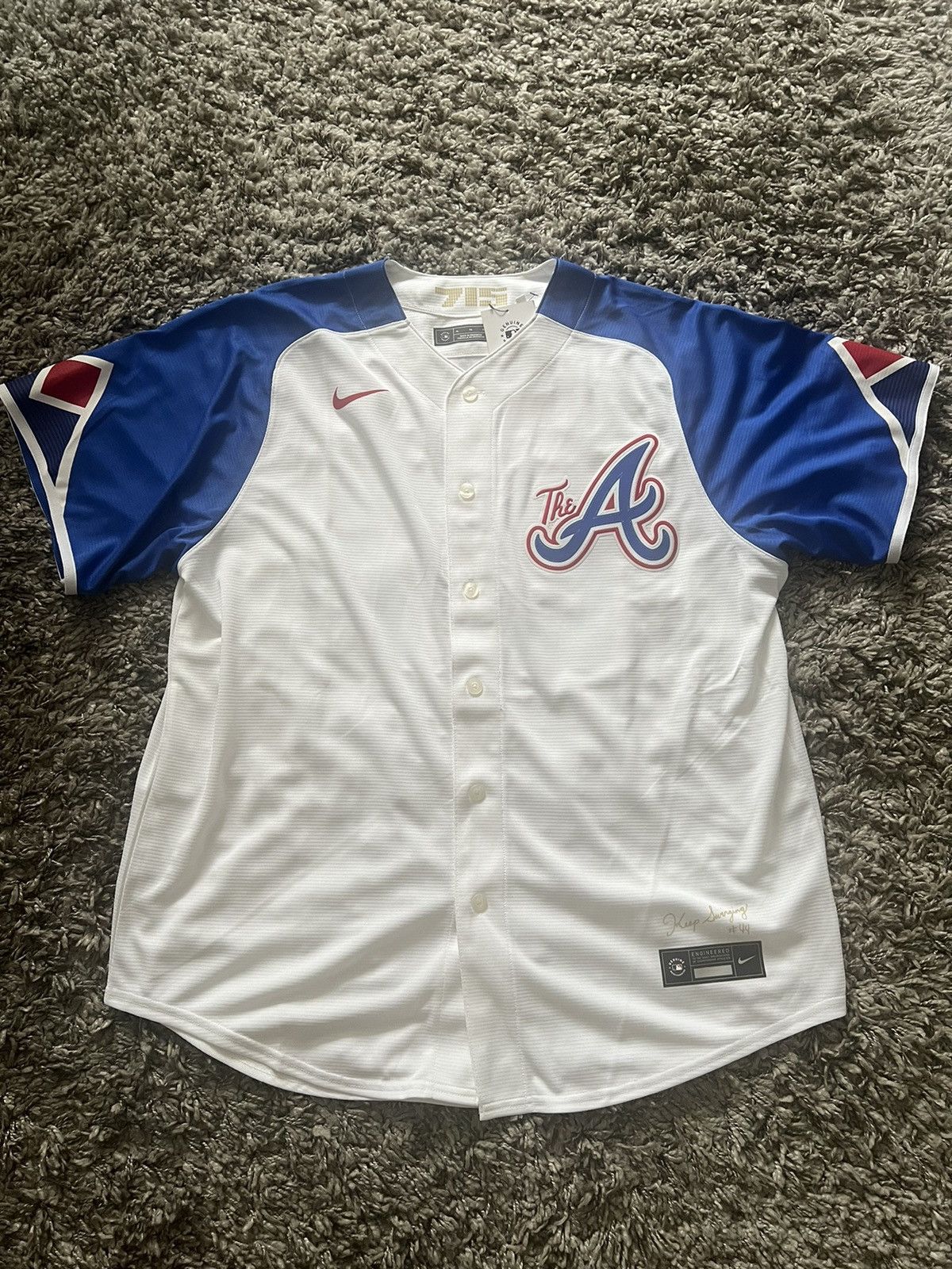 Nike Austin Riley Atlanta Braves MLB City Connect Jersey | Grailed