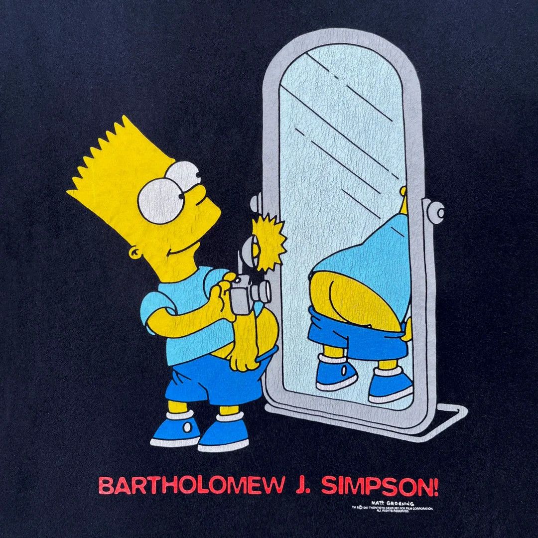 Fox Racing × The Simpsons × Vintage Bart Simpson 1997 90s Vintage The ...