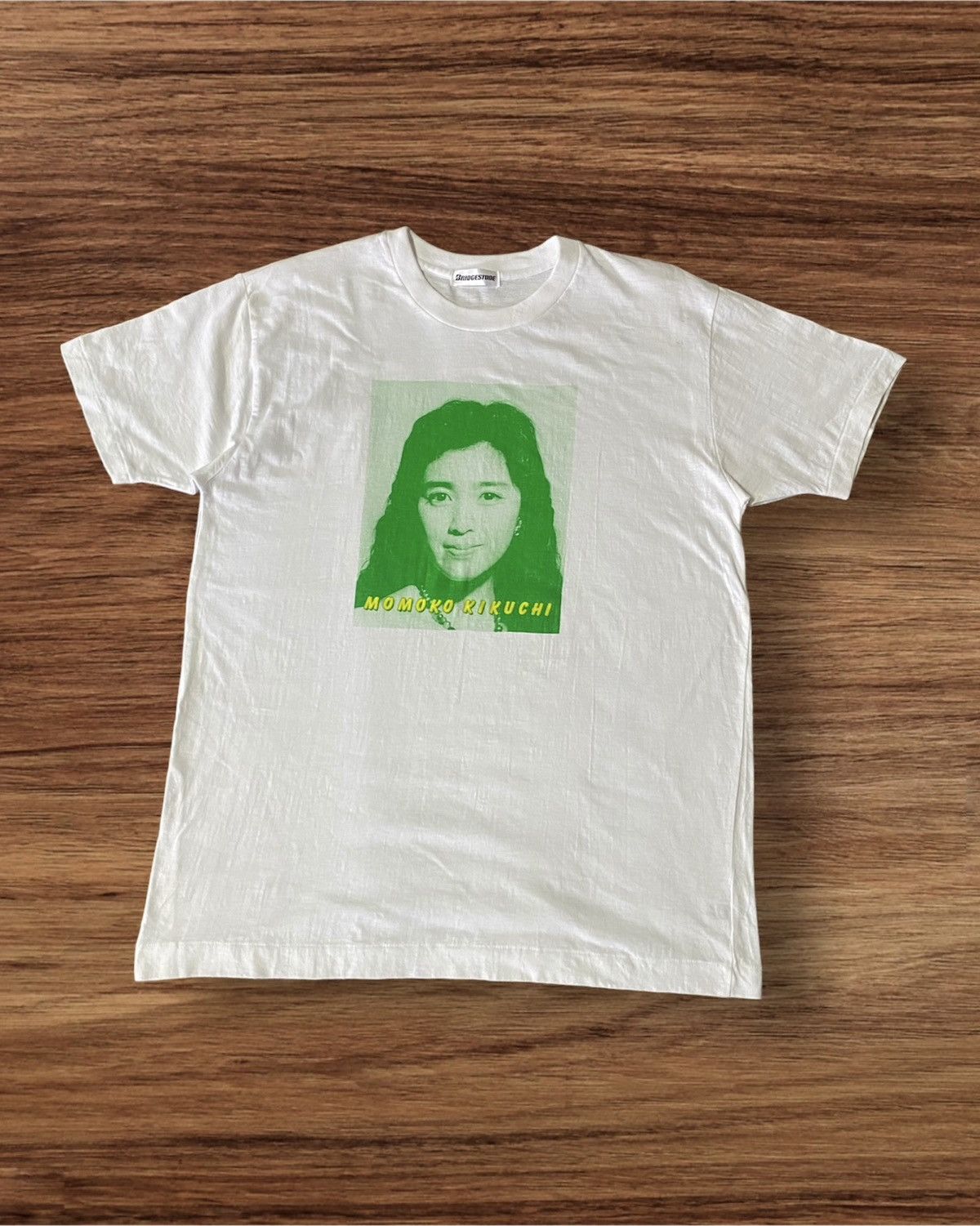 Band Tees × Japanese Brand × Vintage Vintage BRIDGESTONE X MOMOKO KIKUCHI T-Shirt | Grailed