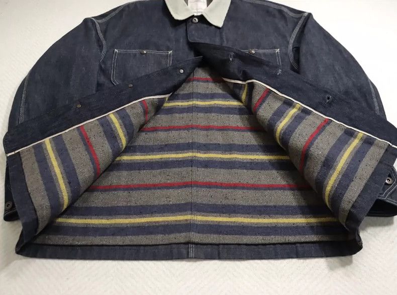 Visvim Visvim 22aw Jumbo Coverall Unwashed jacket -DMC | Grailed