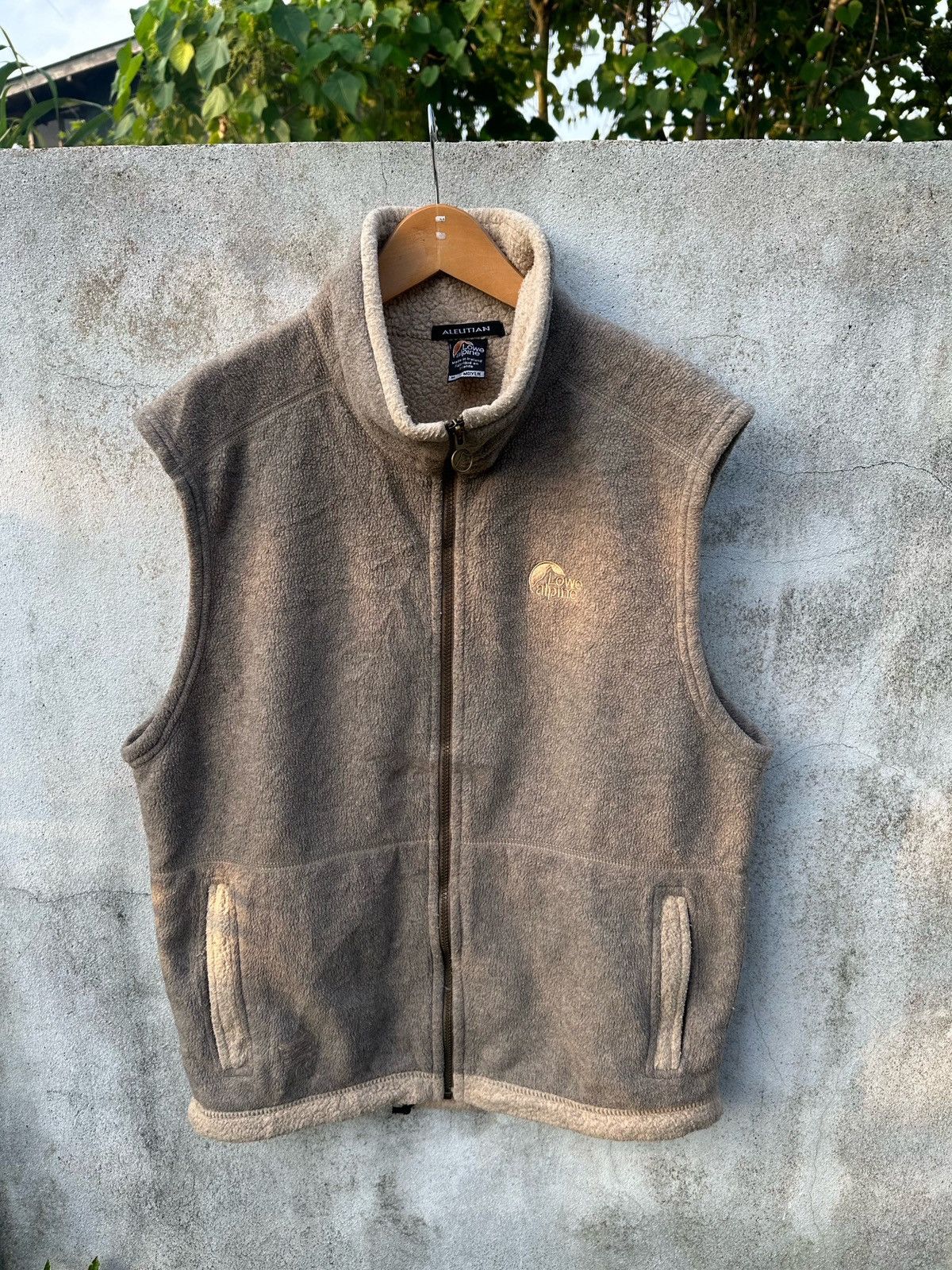 Japanese Brand × Polartec Lowe alpine polartec Fleece vest jacket | Grailed