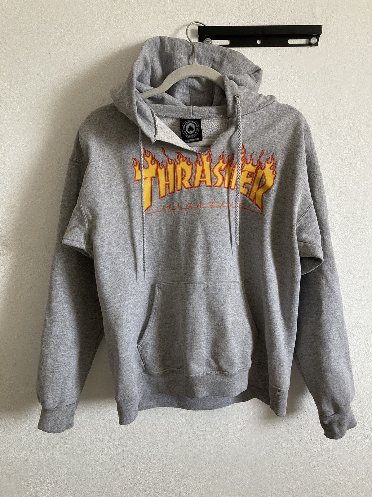 Thrasher FIRE LOGO HOODIE | Grailed