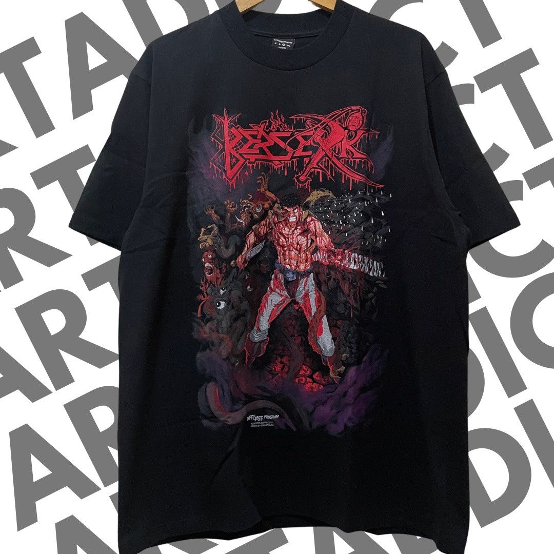 Anima × Japanese Brand × Tee LAST DROP Slan Villain Berserk Guts Manga ...