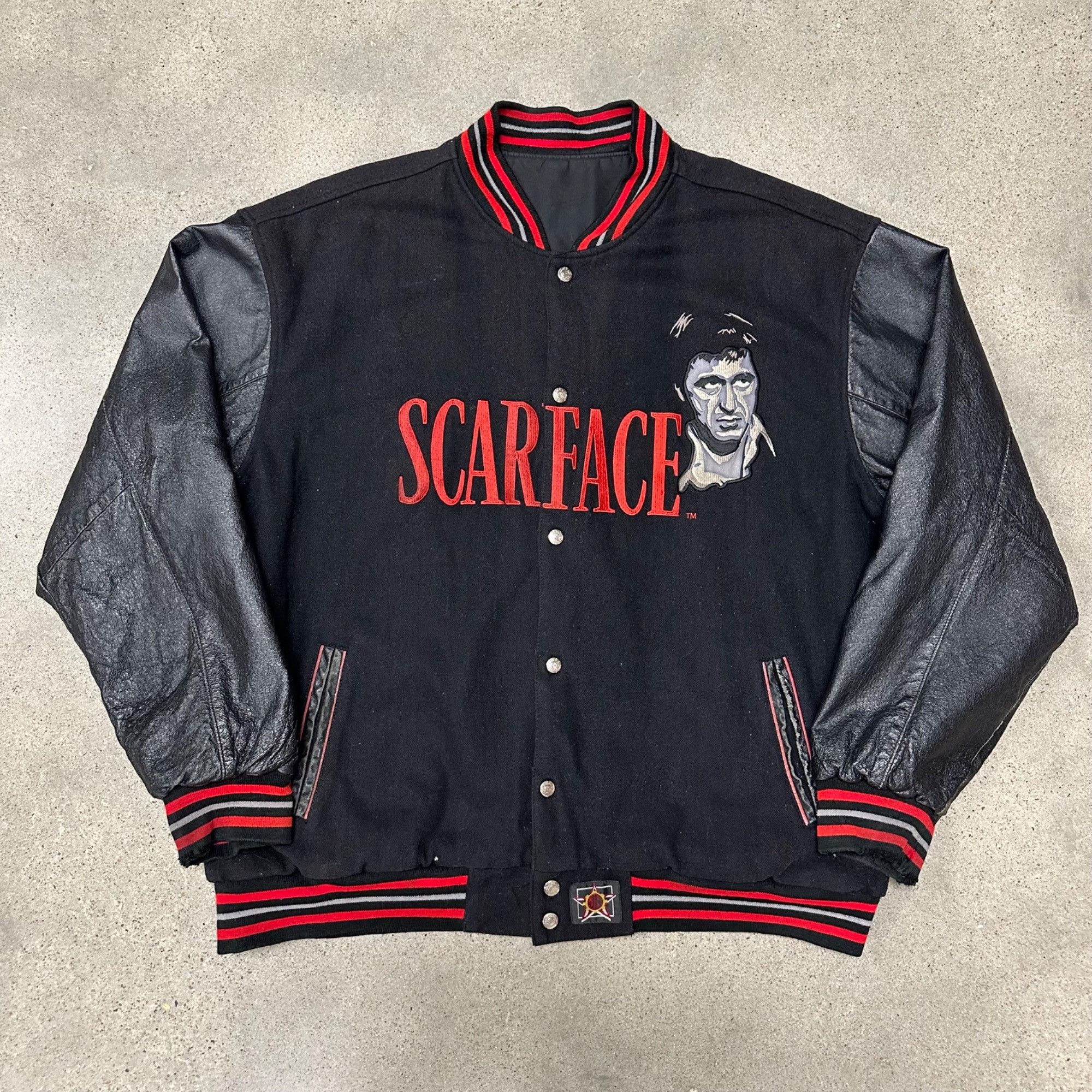 Jeff Hamilton × Vintage Vintage Jeff Hamilton Scarface Rare Reversible ...