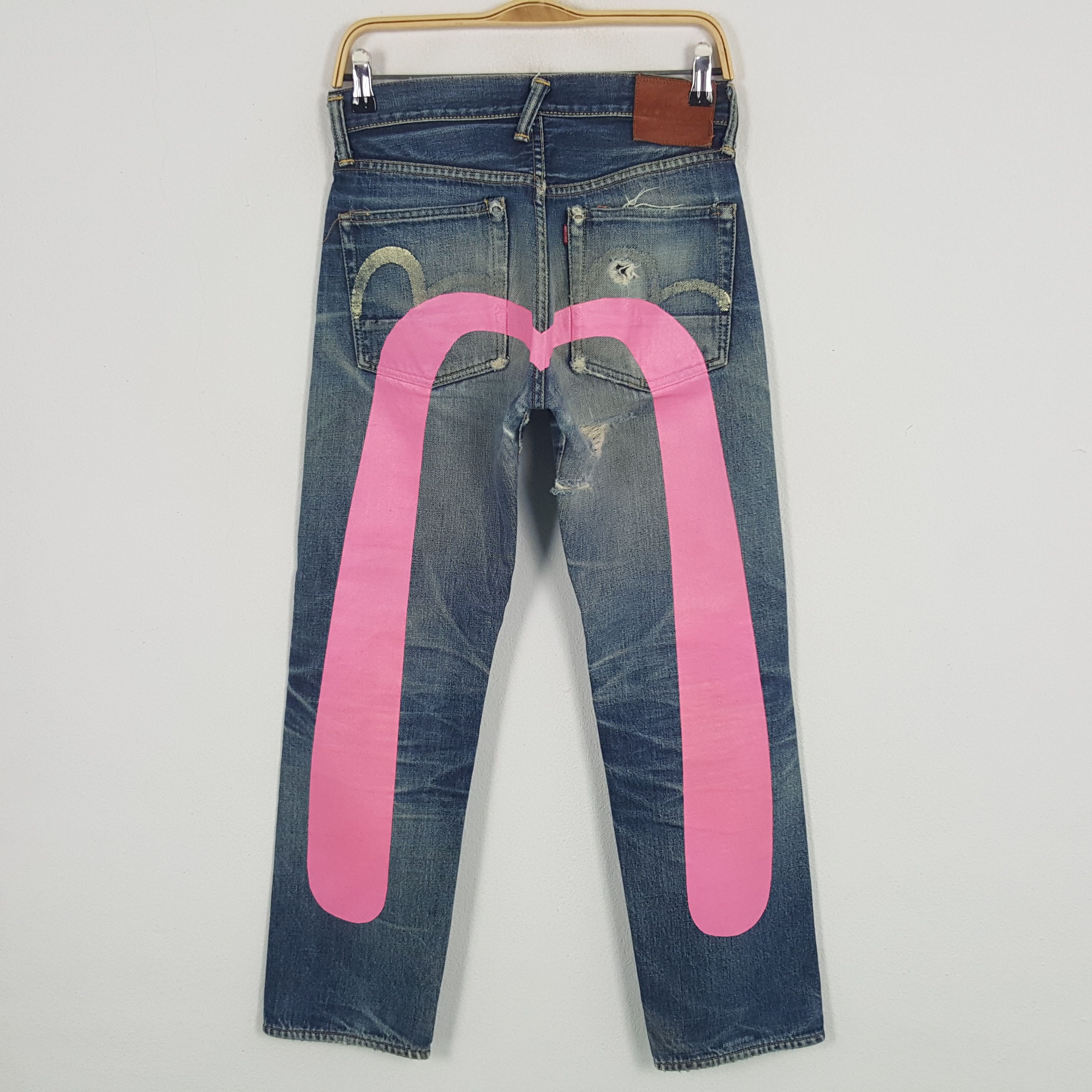 Custom × Evisu × Japanese Brand Vintage Evisu Japan Selvedge Custom Daicock Denim Jeans | Grailed