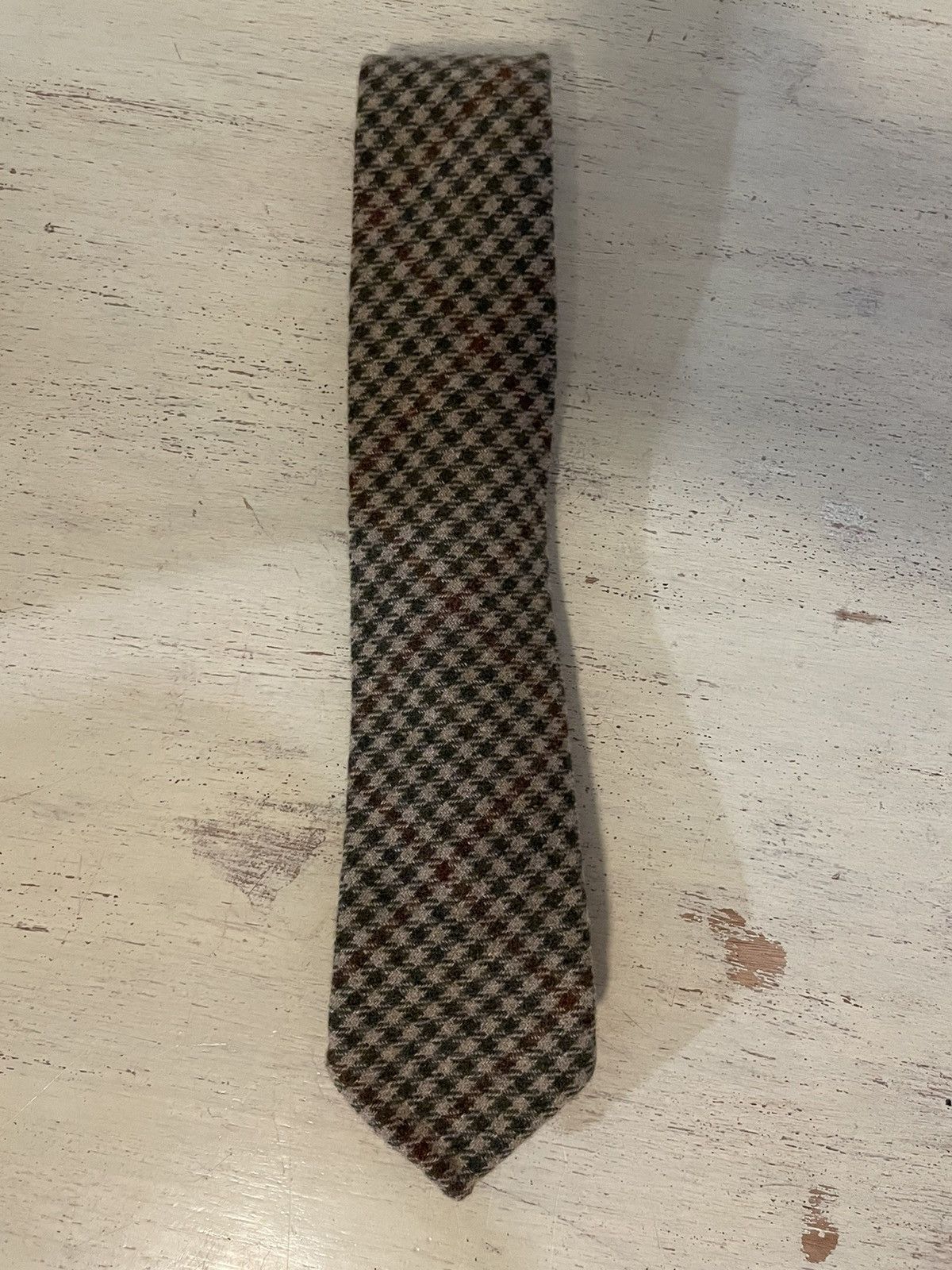 Polo Ralph Lauren Check Print Wool Tie | Grailed