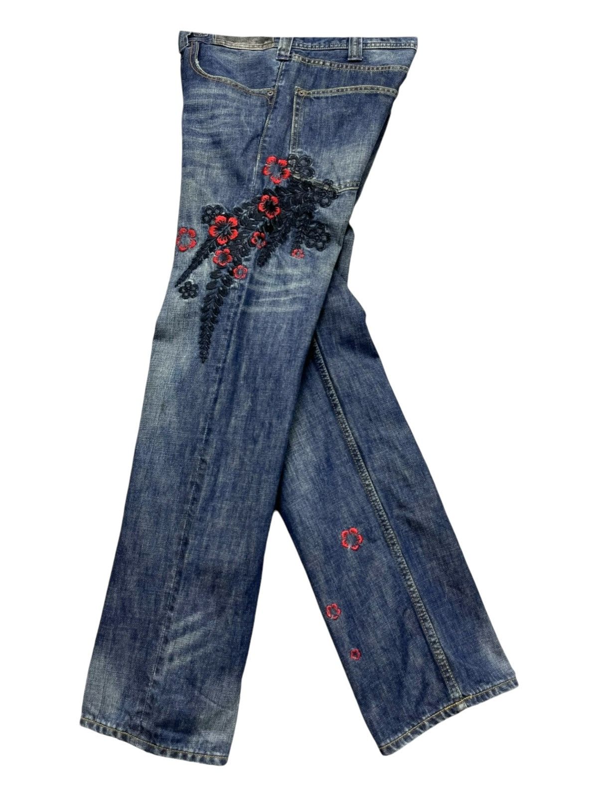Art × Takeo Kikuchi × Vintage 🔥90’s TAKEO KIKUCHI Art Embroidery Flower ...