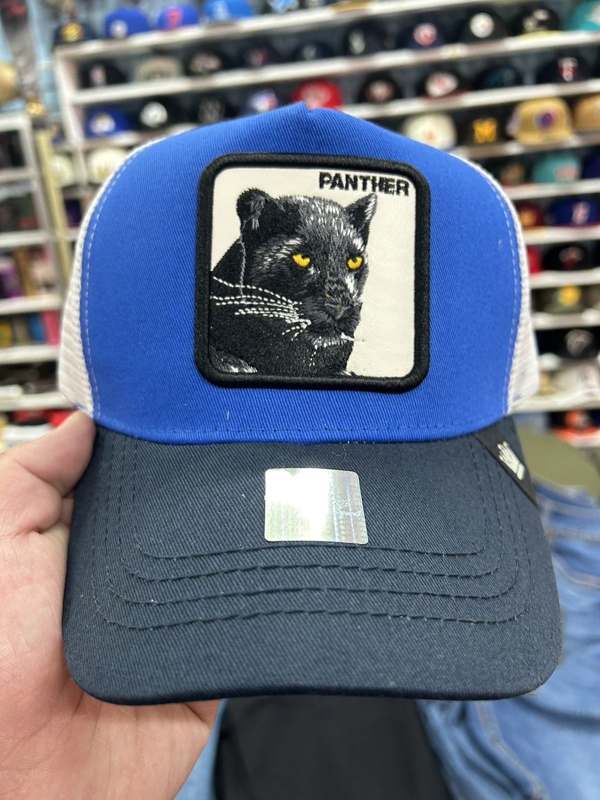 Streetwear × Vintage La Pantera / The Panther Adjustable Mesh Back Hat ...