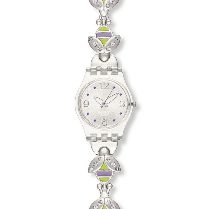 Swatch Swatch Limited Edition Purplelace watch Swarovski crystal | Grailed