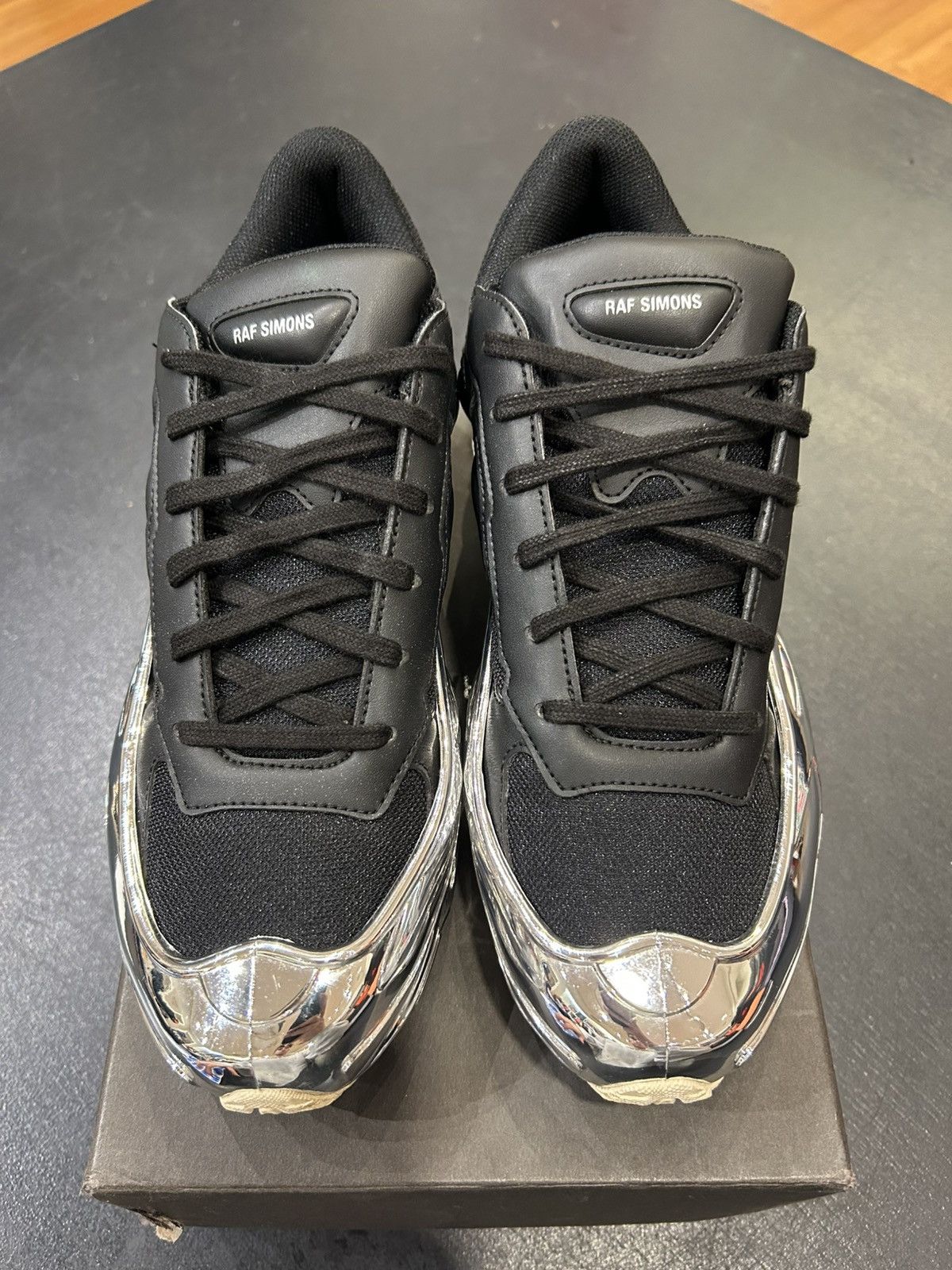 Adidas Adidas Raf Simons Oswego Black Chrome | Grailed