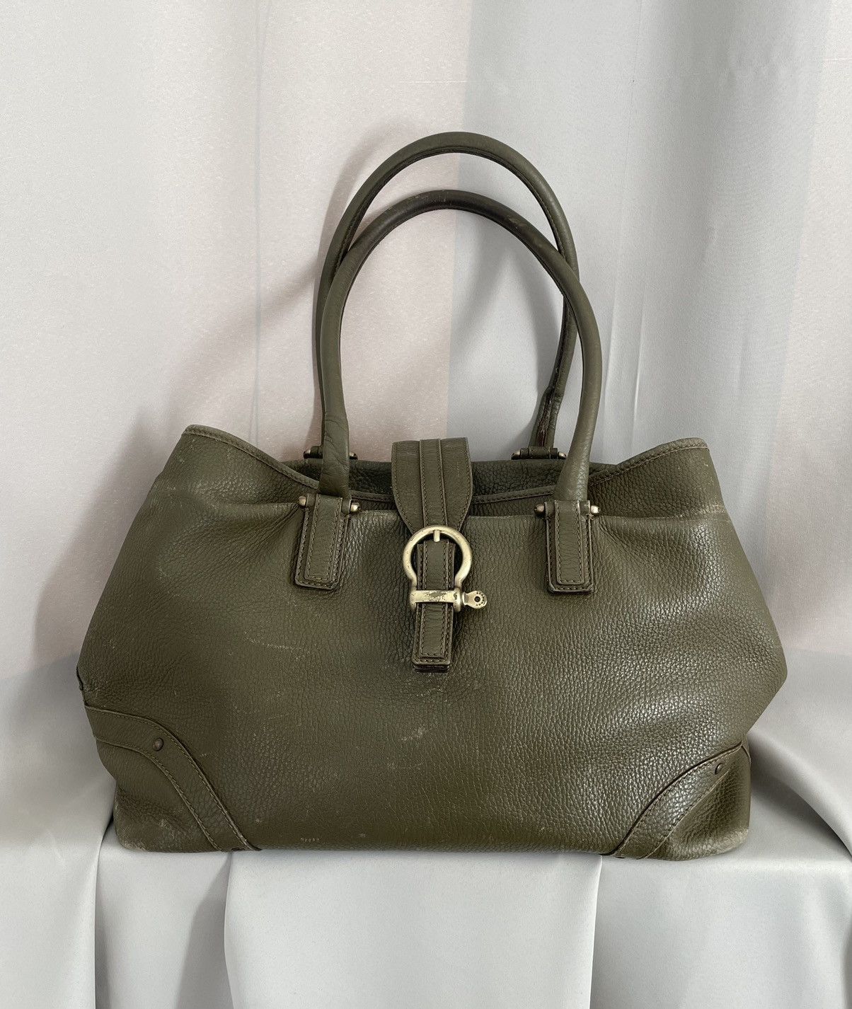 Burberry × Streetwear × Vintage Burberry Vintage 90’s Bag Khaki Colour ...