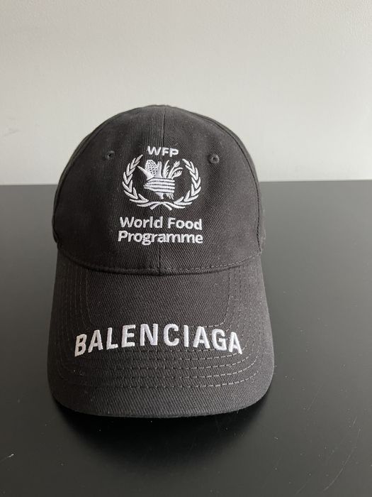 Balenciaga WFP World Food Programme Logo Cap NWT (L) 59 CM | Grailed