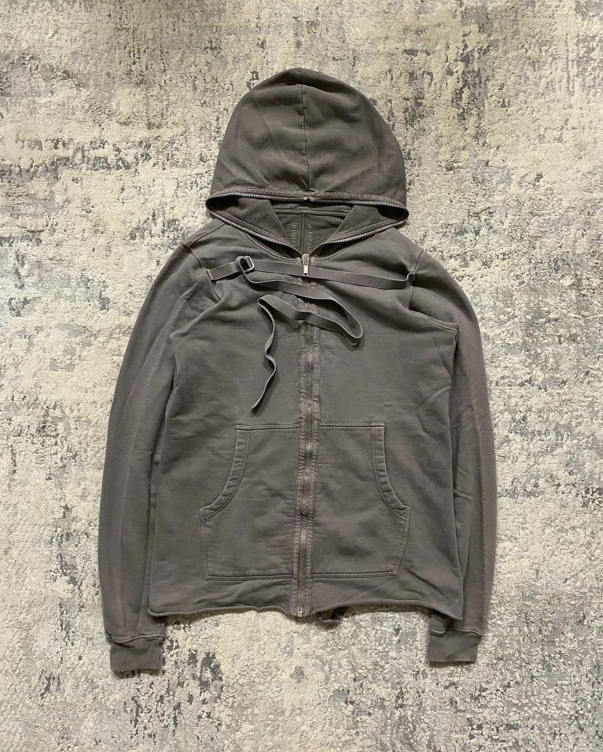 Rick Owens Rick Owens DrkShdw FW08 Bondage Gimp Hoodie | Grailed