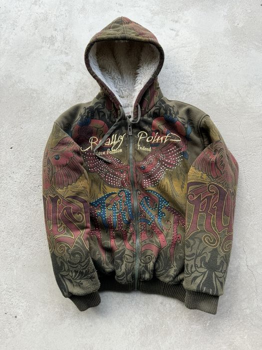Vintage ️ ️ Really Point Drip Zip hoodie | Grailed