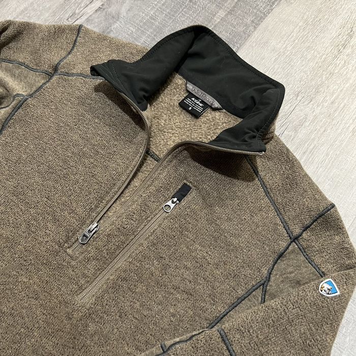 Kuhl KUHL 1/2 Zip Fleece Interceptor Outdoor Hiking Hike Jacket | Grailed
