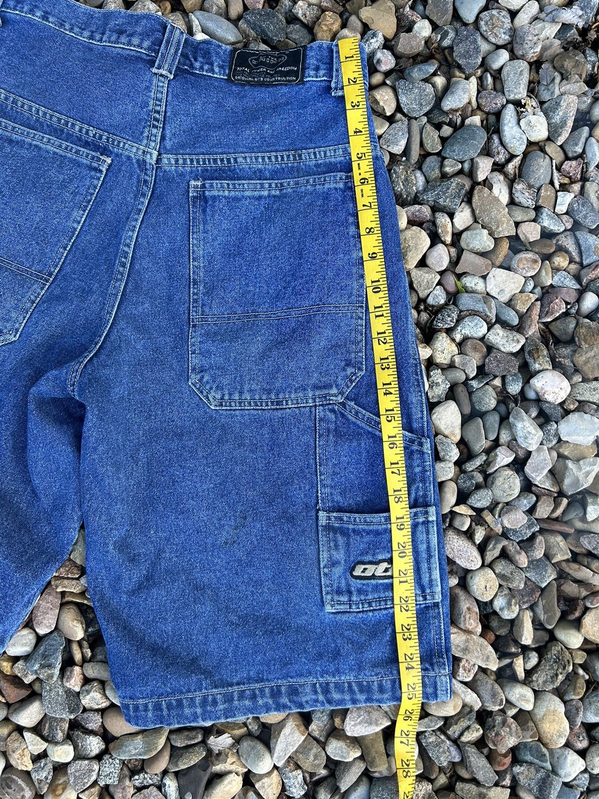Jnco × Streetwear × Vintage CRAZY BAGGY Y2K OTB CONSTRUCTION JORTS JNCO ...