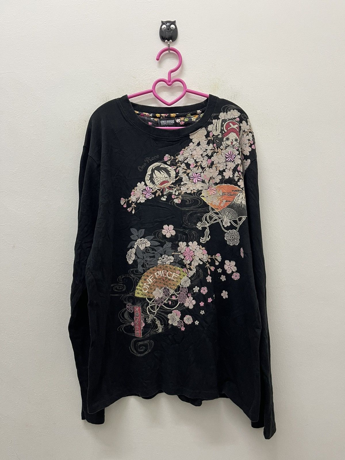 One Piece Rare Vintage ONE PIECE Super Deformed Sukajan Style | Grailed