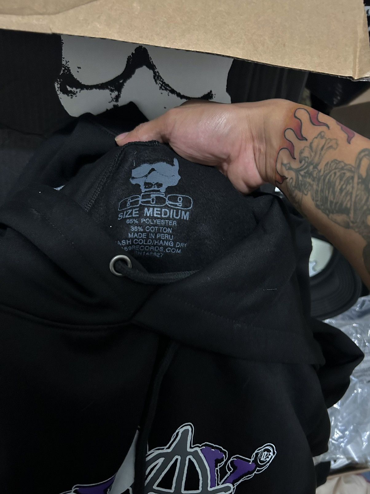 Pouya & $uicideboy$ Merch G59 Greyday 2023 Tour Hoodie | Grailed