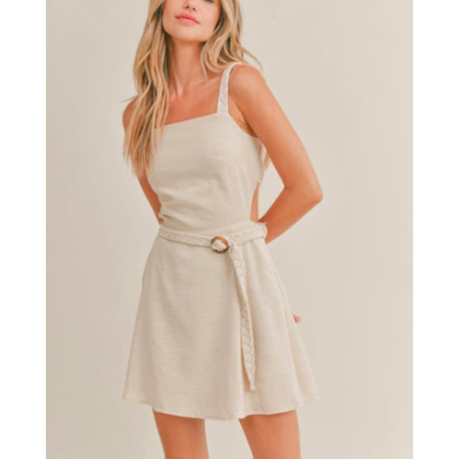 Designer SADIE & SAGE Glamping Dress In Cream | Grailed