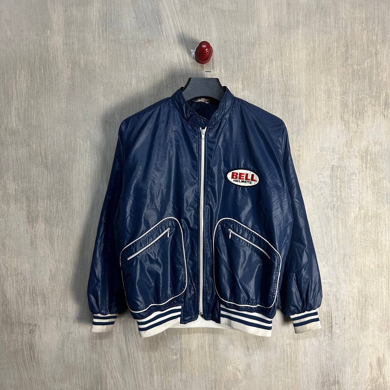 Vintage Rare Vintage BELL HELMETS Racing Jacket | Grailed