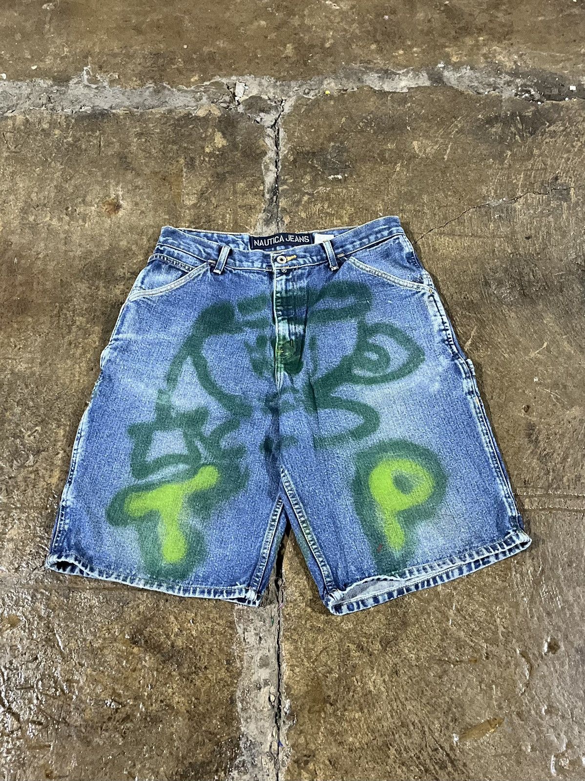 Nautica × Streetwear × Vintage Crazy Vintage Nautica Carpenter Jorts ...