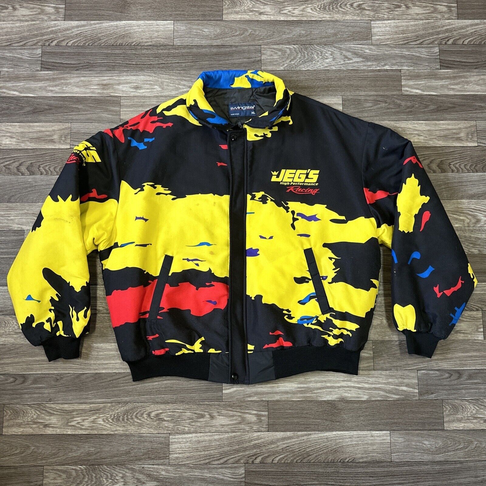 Vintage Vintage Jeg’s Racing Full Zip Jacket Men’s XL Swingster Tag ...