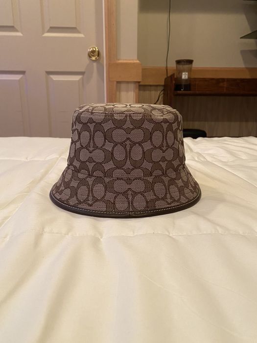 Coach Coach Signature Jacquard Bucket Hat | Grailed