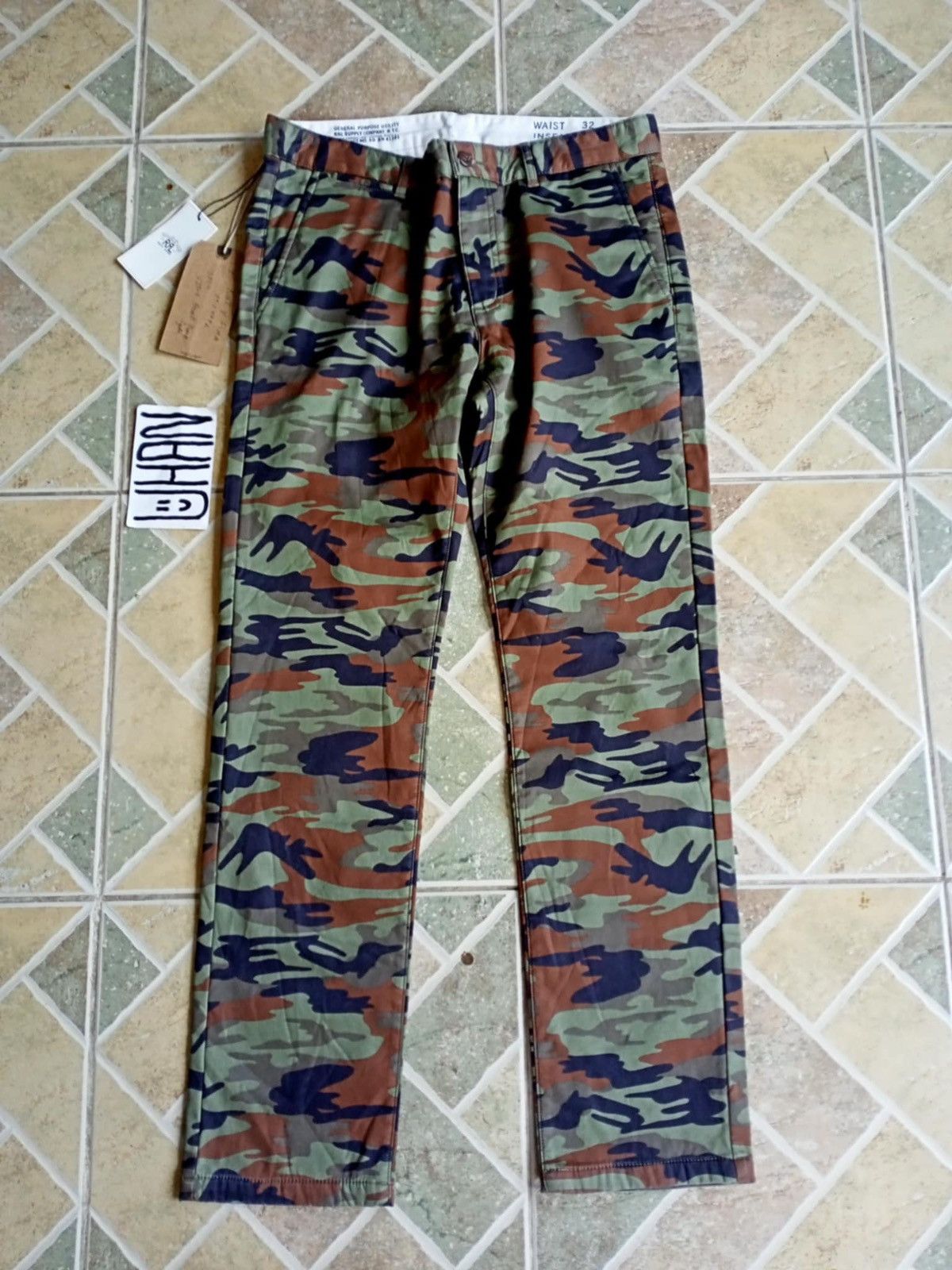 Designer × Military × RRL Ralph Lauren RRL DOUBLE RL CAMOUFLAGE ...