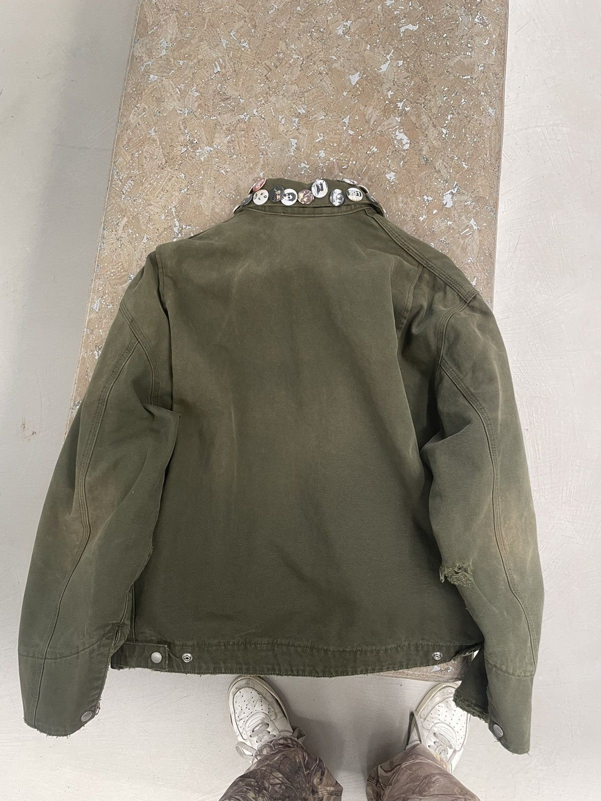 Enfants Riches Deprimes ERD ACID DEALER GREEN WORK JACKET | Grailed